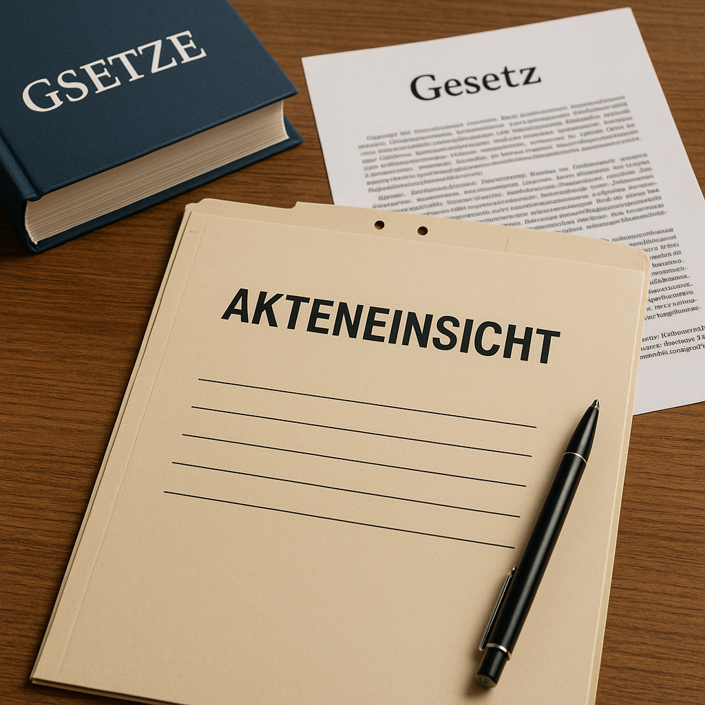 Akteneinsicht – Rechtliche Grundlagen und praktische Umsetzung